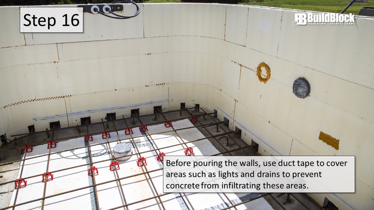 Step 16: Prepare to Pour Walls - BuildBlock Training Academy