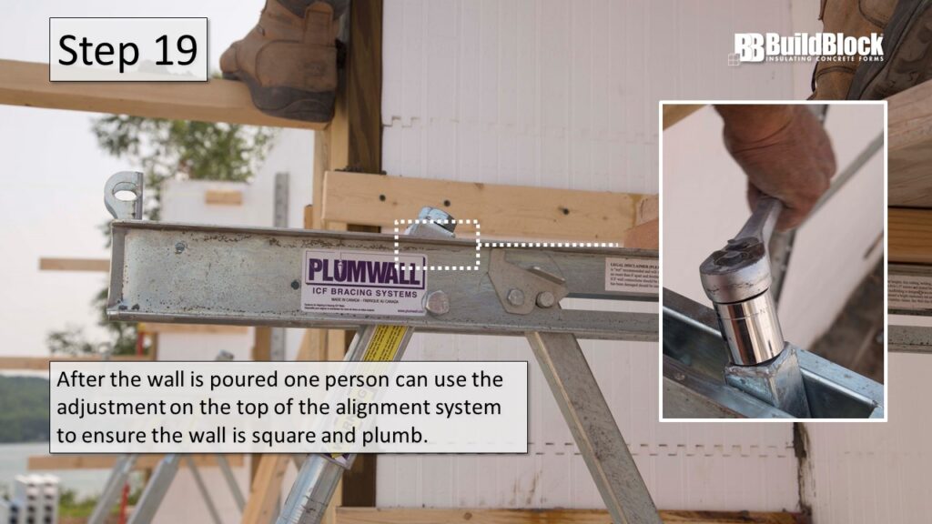 Step 19: Straighten the Wall - BuildBlock Training Academy
