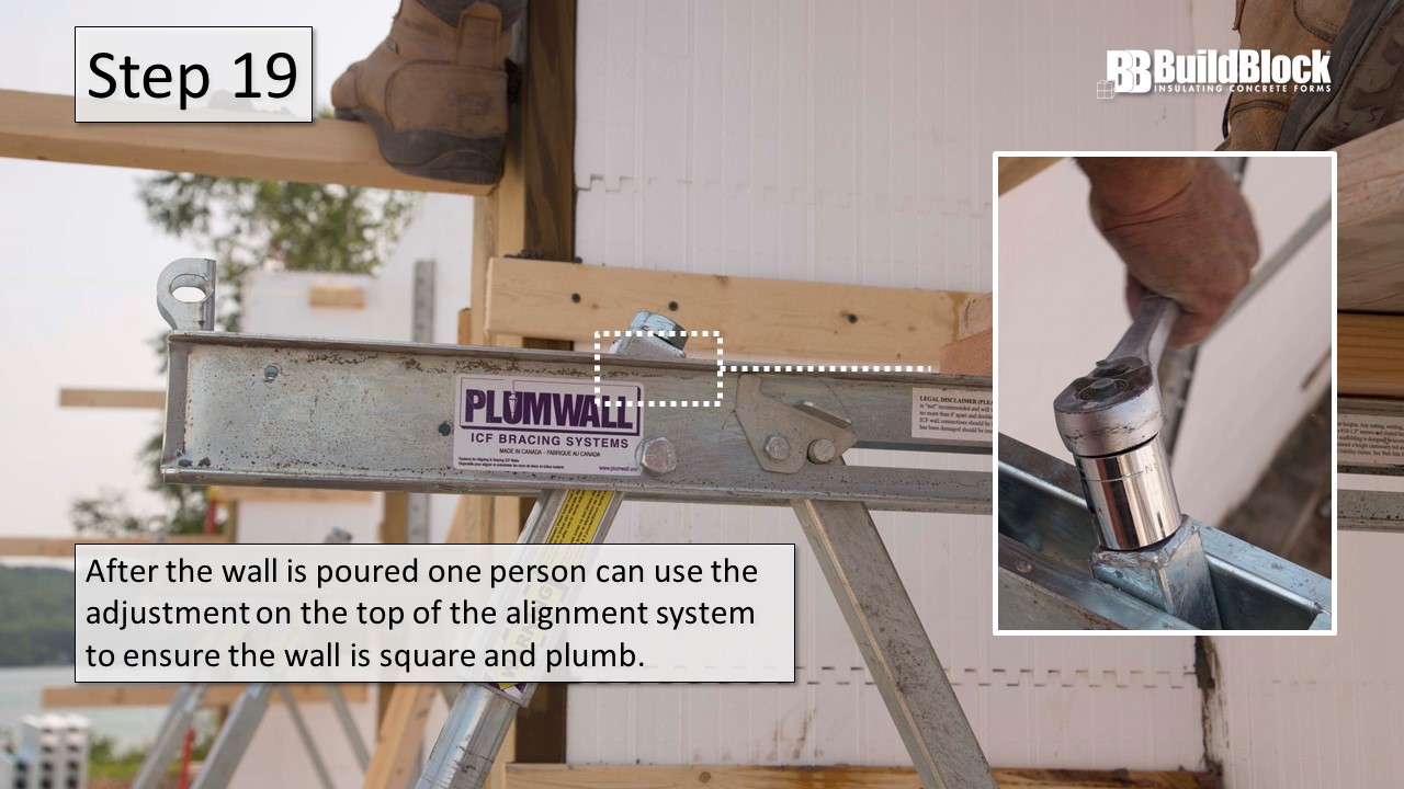 Step 19: Straighten the Wall - BuildBlock Training Academy